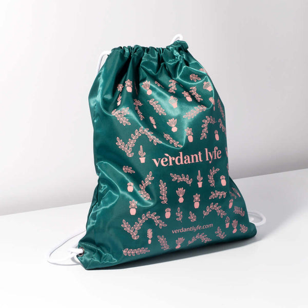 Lyfe Drawstring Backpack - Verdant Lyfe